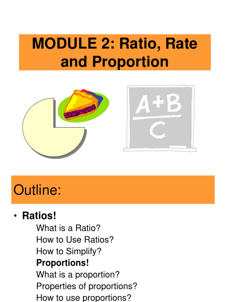 Ratios and Proportions | PDF | Ratio | Fraction (Mathematics)
