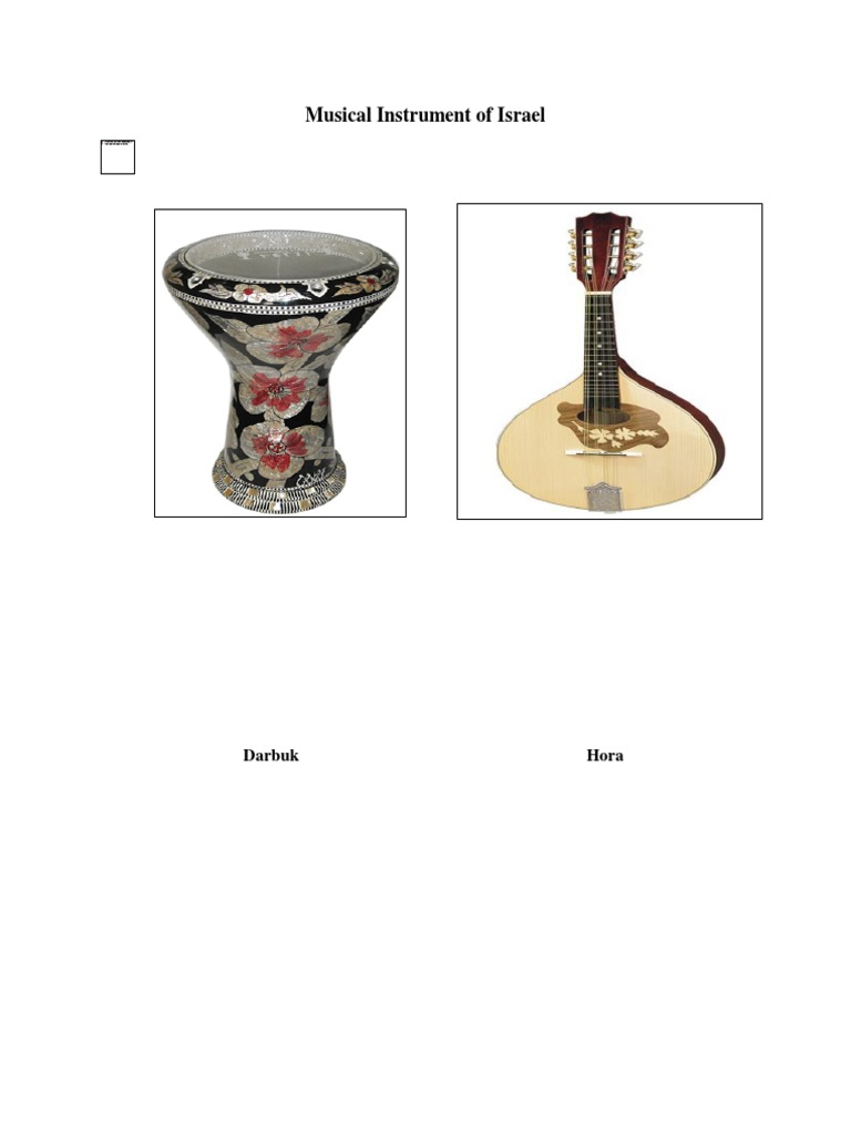 Musical Instrument of Israel | PDF | Transmission (Medicine) | Infection
