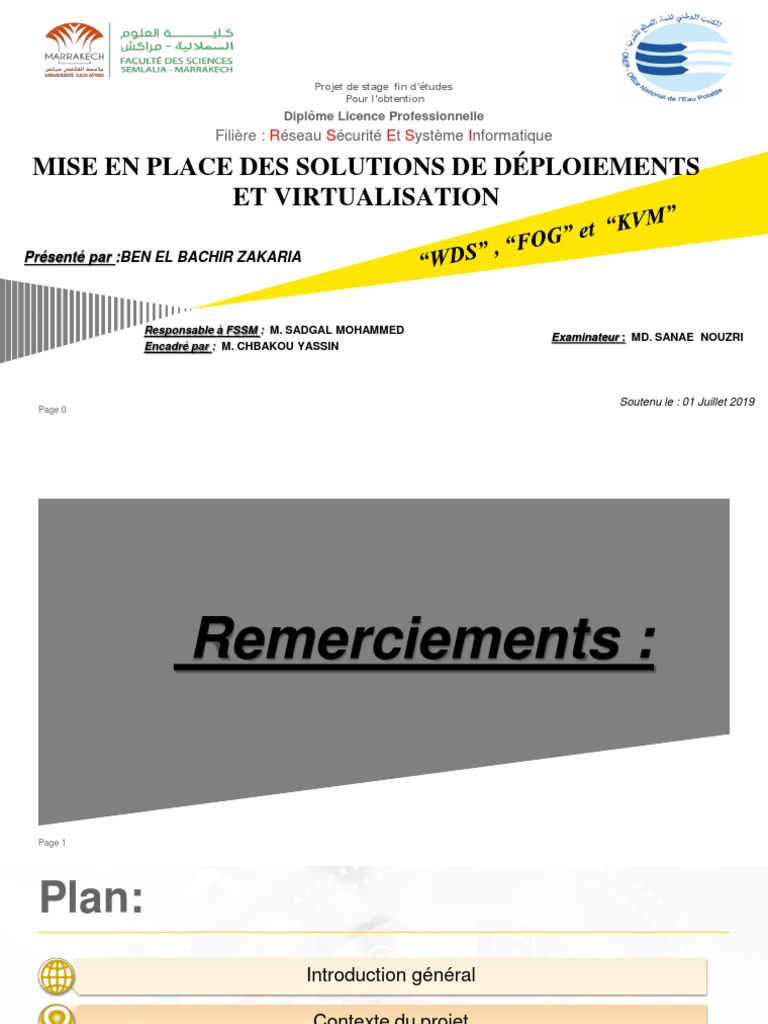 Presentation Pfe | PDF | Virtualisation | Machine virtuelle