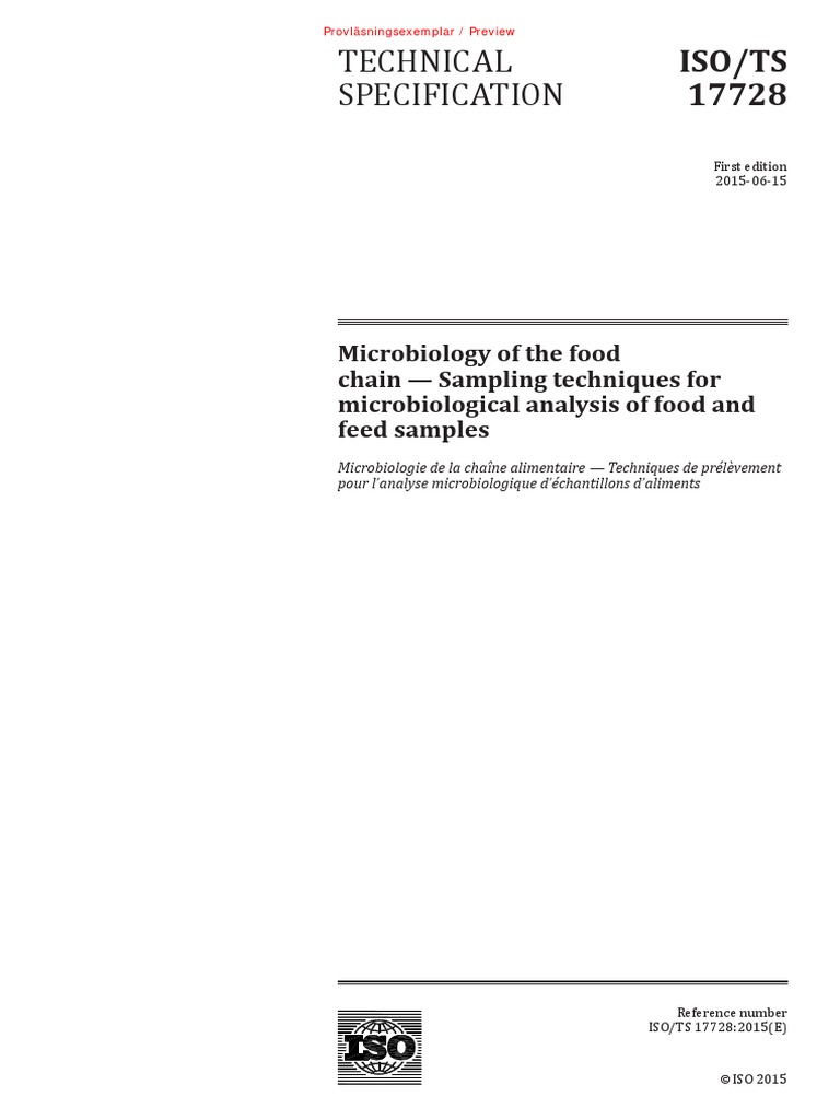 Iso TS 17728 2015 en PDF | PDF | International Organization For ...