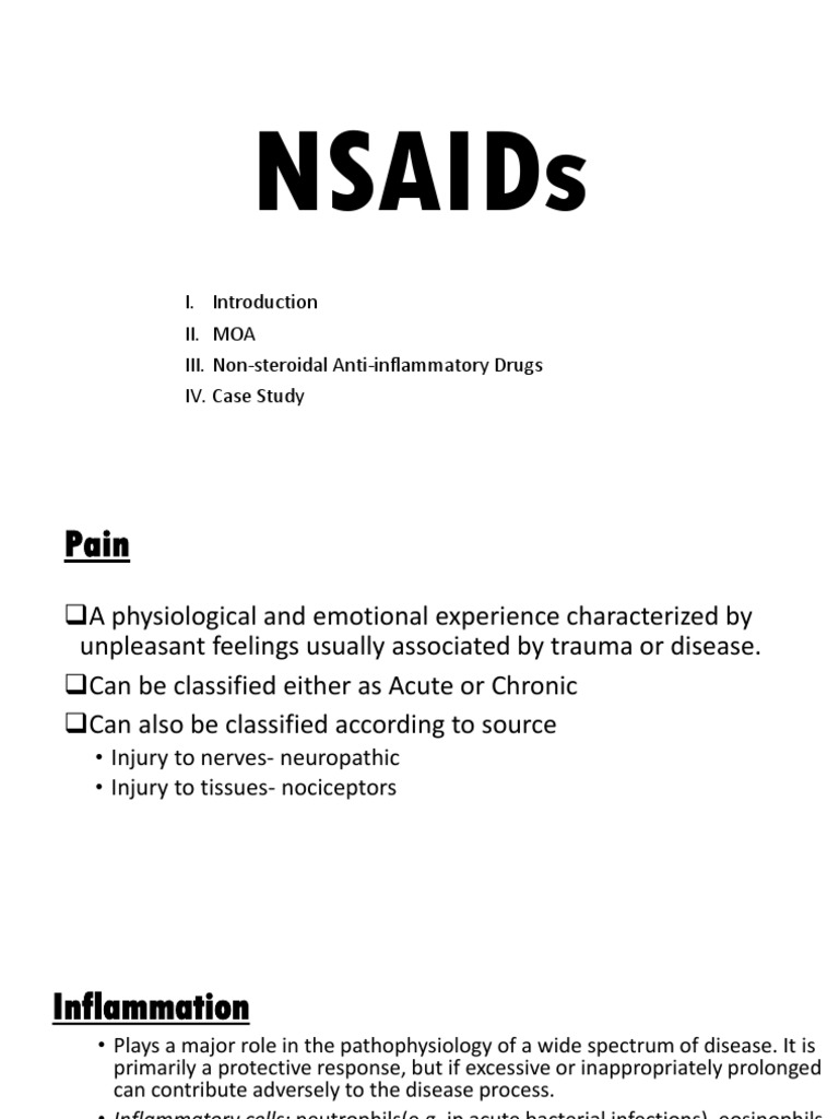 NSAIDS | PDF | Nonsteroidal Anti Inflammatory Drug | Rheumatoid Arthritis