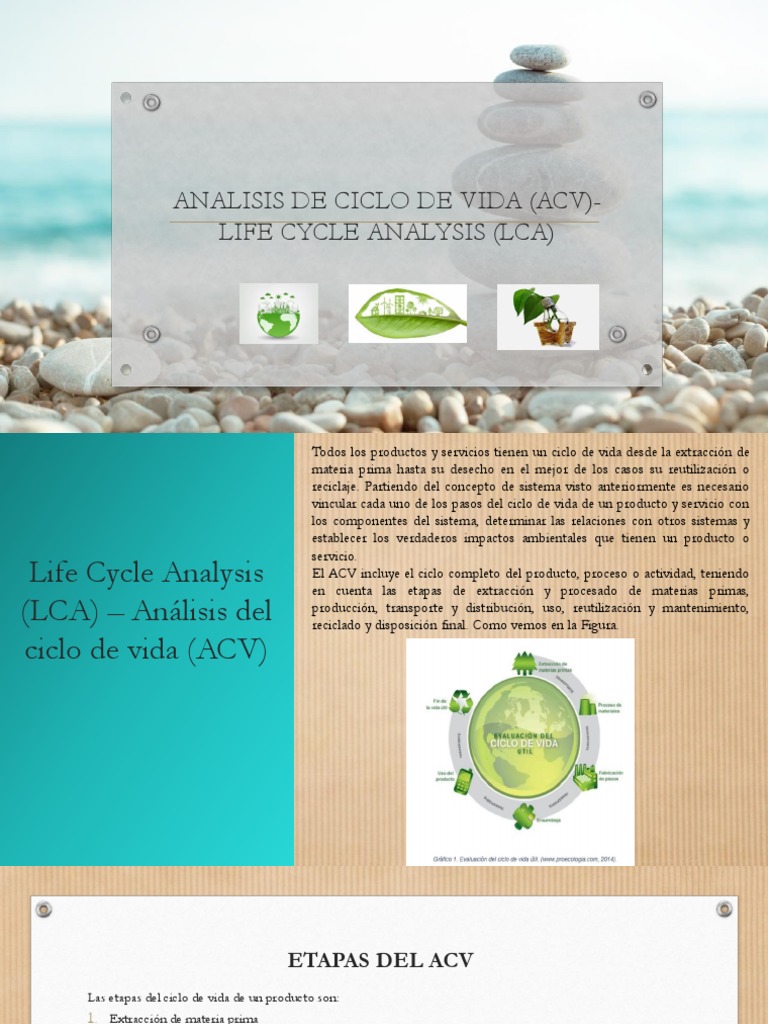 Analisis Ciclo De Vida Pdf Pdf Evaluación Del Ciclo De Vida Compost
