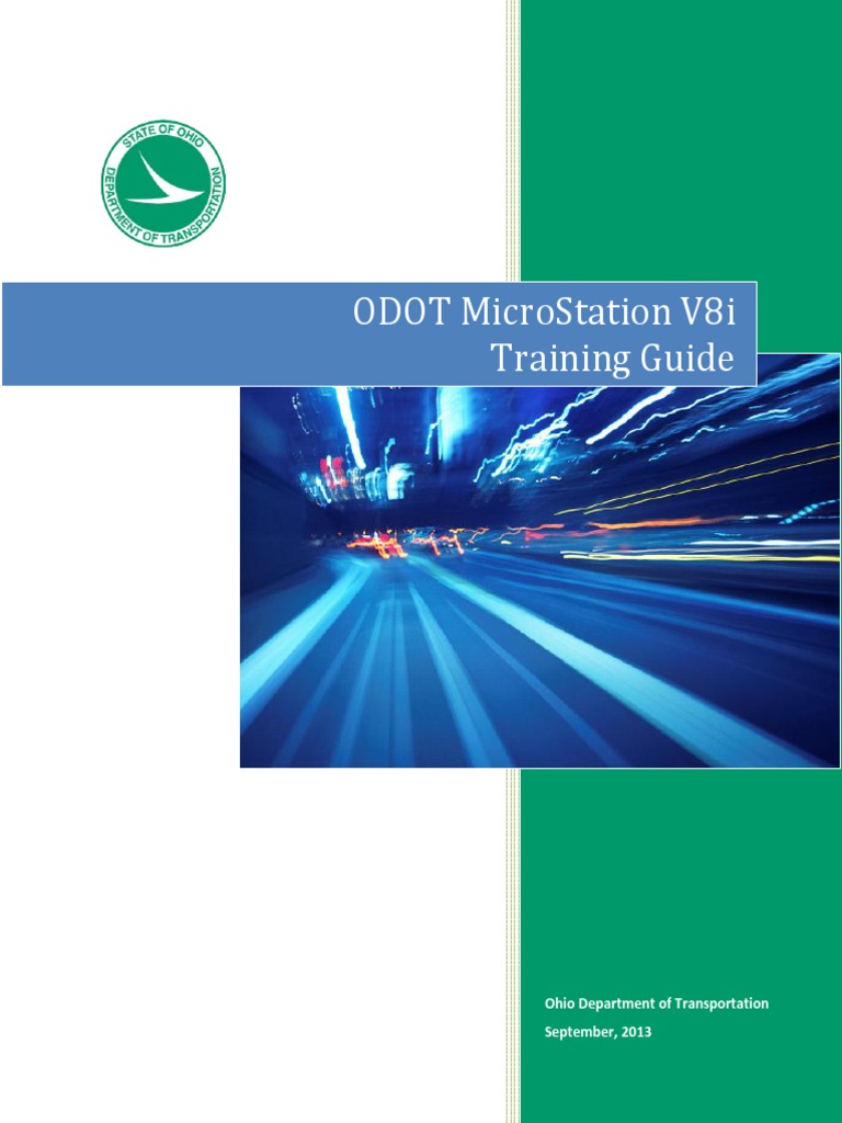 Odot Microstation Training | PDF | Computer Keyboard | Ellipse