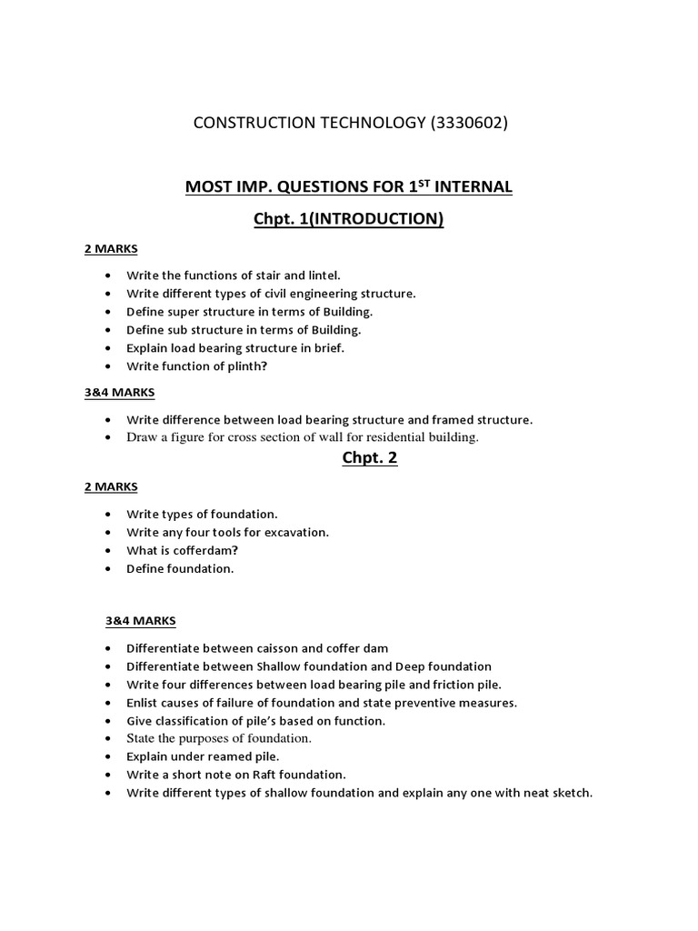 Construction Technology | PDF | History