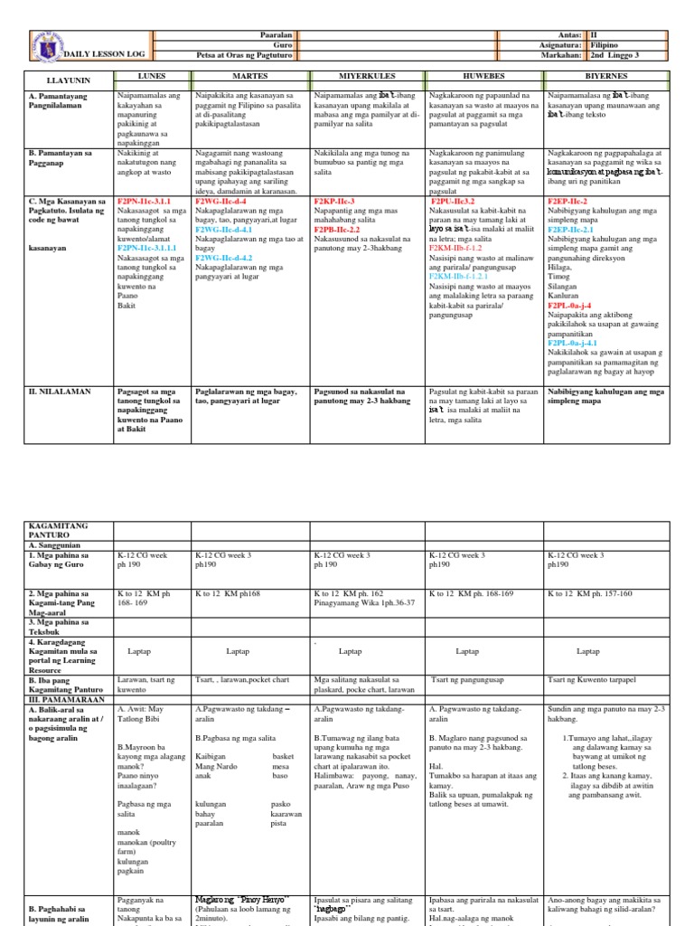 Fil 2 Q2 WK 3 | PDF
