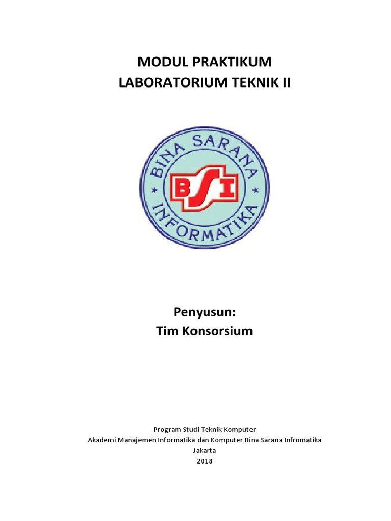 (BSI) Modul Laboratorium Teknik II (New) PDF | PDF
