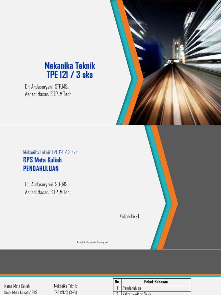 Mekanika Teknik PDF | PDF