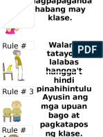 Mga Pamantayan Sa Klase | PDF