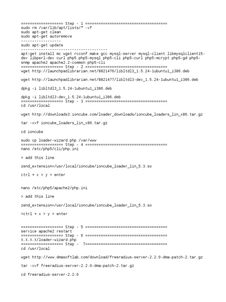 Linux Radius | PDF | Areas Of Computer Science | Software