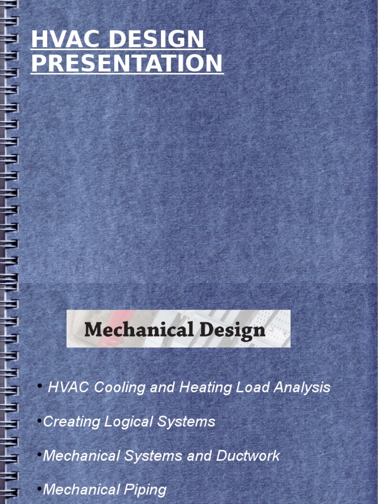 HVAC DESIGN PRESENTATION - Odp | PDF