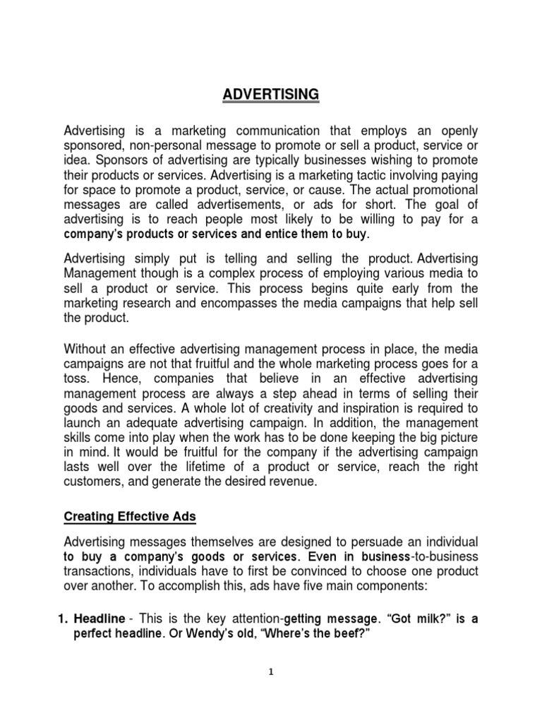 Advertising Insights for Marketers | PDF | Advertising | Brand
