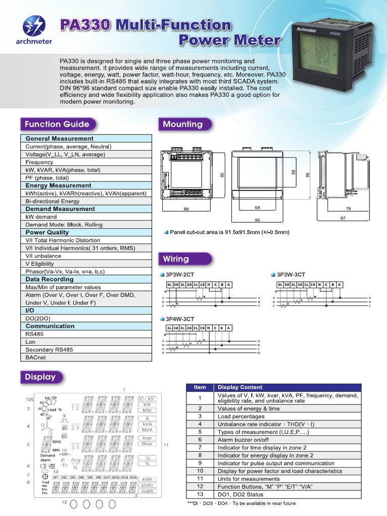PA330 Leaflet | PDF