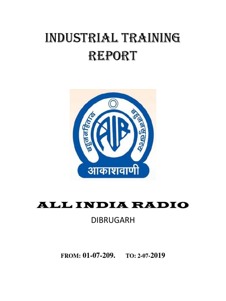 ALL INDIA RADIO, Dibrugarh Report (Main) | PDF | Antenna (Radio ...