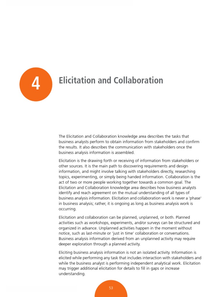 Babok V3 2. E&c PDF | PDF | Business Analysis | Intelligence Analysis