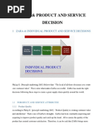 Zara Organizational Structure | PDF | Hierarchy | Decentralization