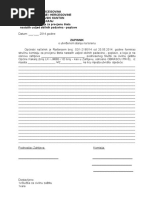 Primjer Sporazuma o Raskidu Ugovora o Radu | PDF