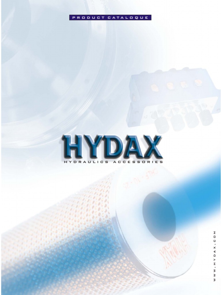 Hydax Brochure | PDF | Valve | Filtration