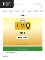 2nd Level Imo 5th Class | PDF