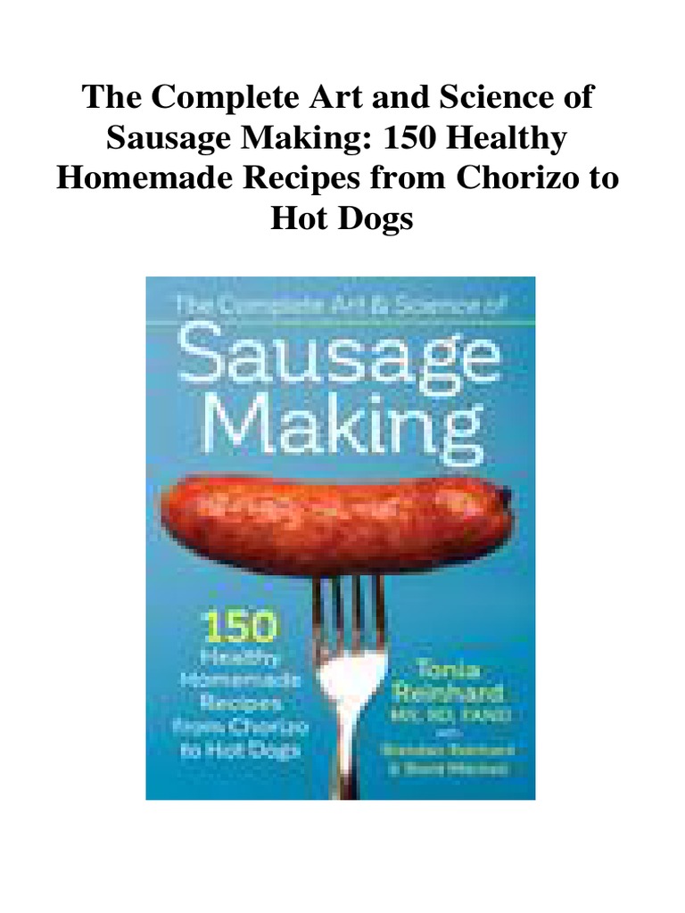 The Complete Art and Science of Sausage PDF | PDF | Sausage | Amazon Kindle