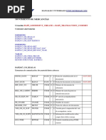 Comandos Rápidos para SAP Business One | PDF | Informática | Software