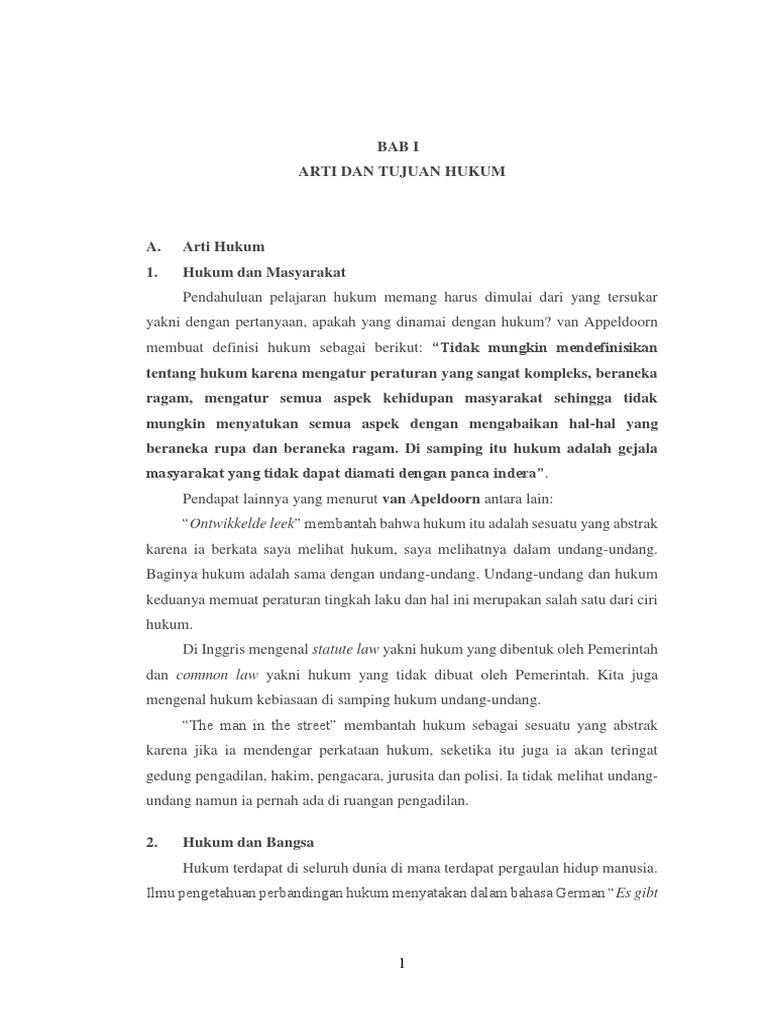 Resume Buku PIH Van Apeldoorn | PDF