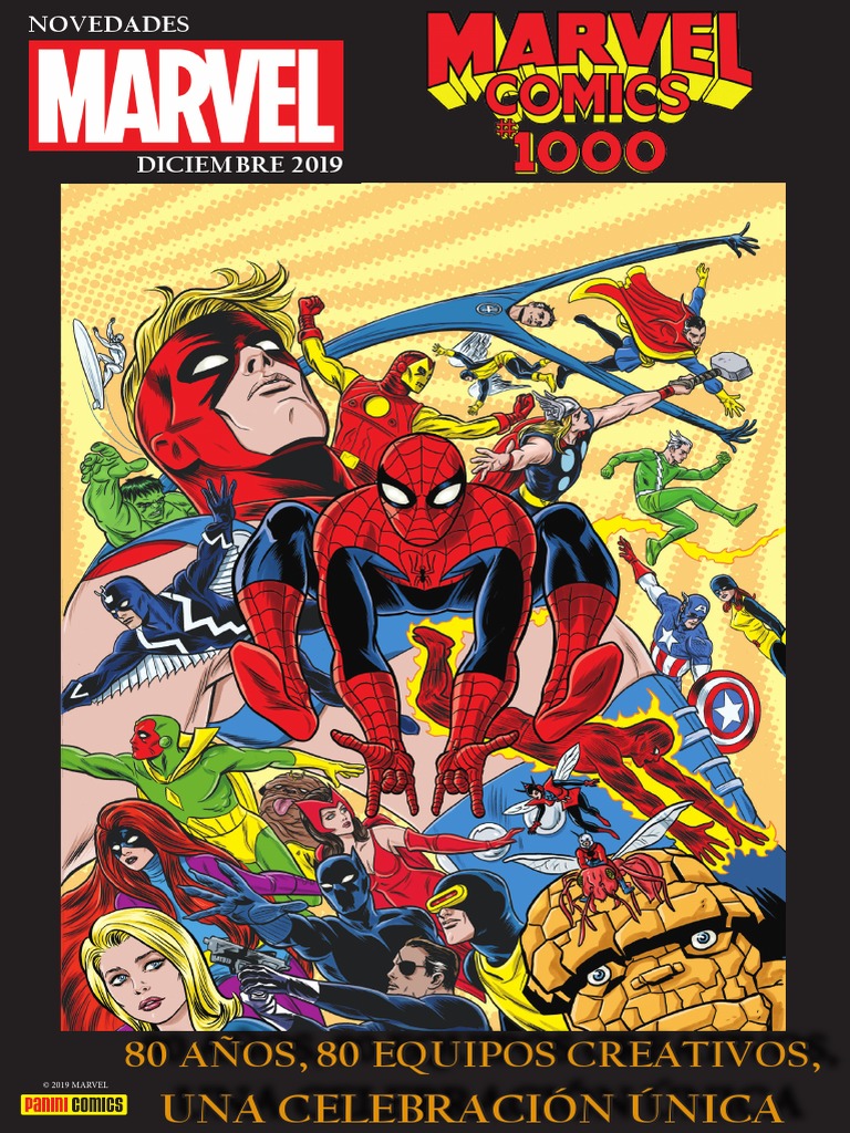 Novedades Diciembre | PDF | Comics Marvel | Publicaciones de cómics