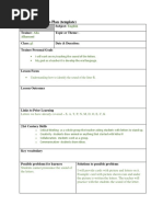 Letter R Lesson Plan | PDF | Lesson Plan | Teachers