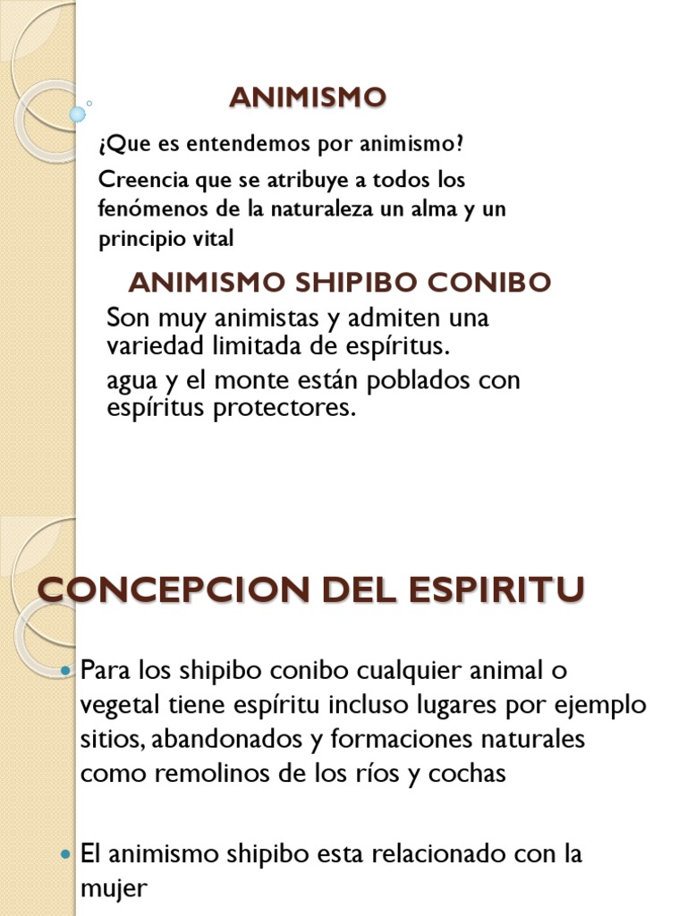 ANIMISMO | PDF | Alma | Religión y creencia