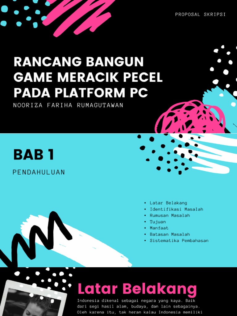 Presentasi Pra Proposal | PDF