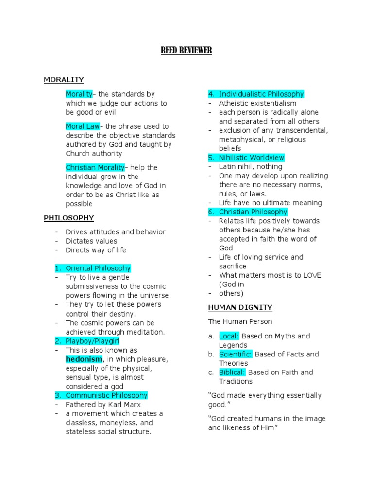 Christian Morality | PDF | Free Will | Nihilism