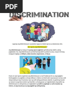 Ang Diskriminasyon Sa Kababaihan, Kalalakihan, at LGBT | PDF