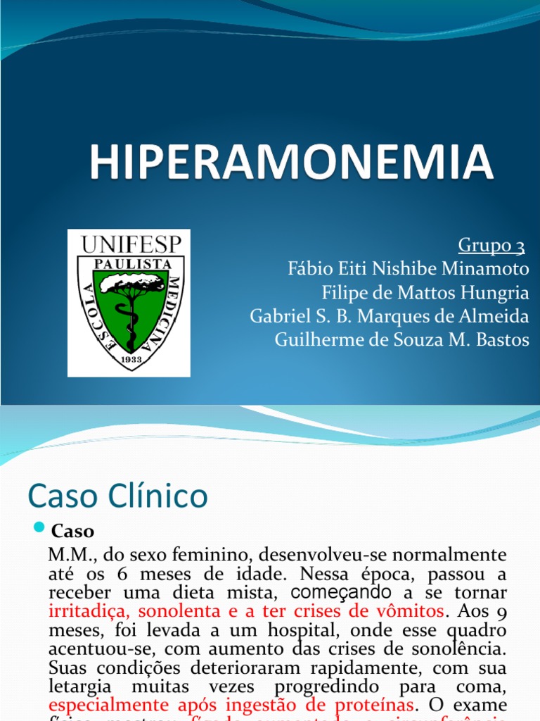 Hiperamonemia A2 - 78 | PDF | Bioquímica | Química