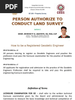 Spatial Reference Used in The Philippines | PDF | Geodesy | Geography