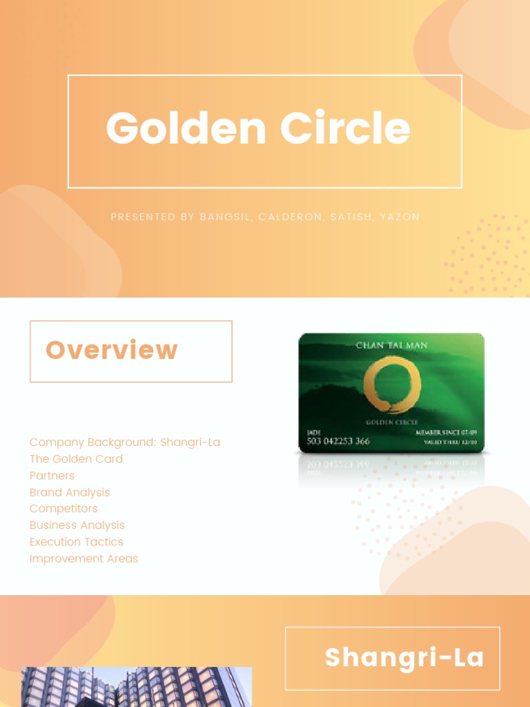 The Golden Circle Card | PDF | Hotel | Brand