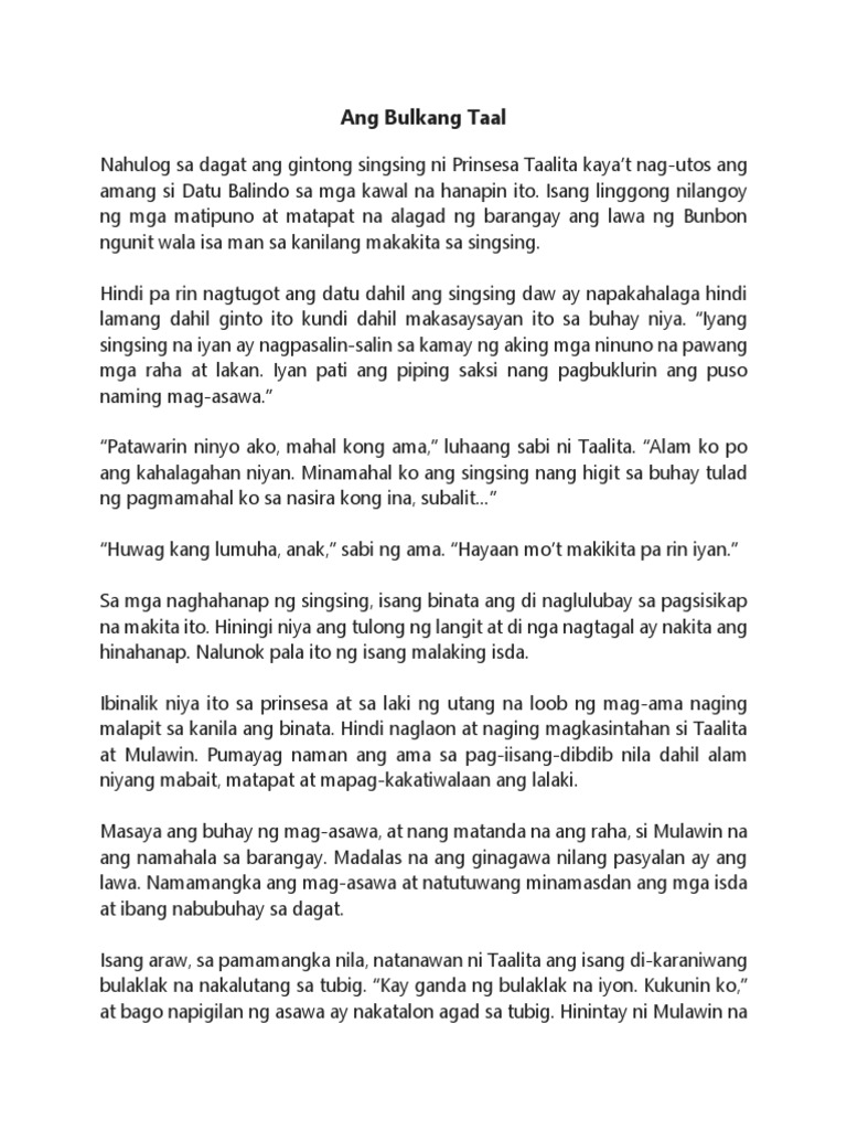 Reading Comprehension Sa Pagbasa | PDF