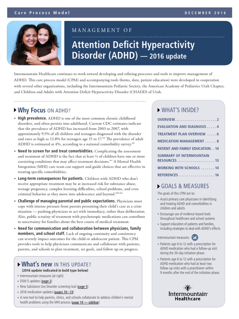 Adhd | PDF | Adult Attention Deficit Hyperactivity Disorder | Attention ...