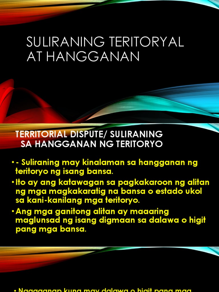 Suluraning Teritoryal | PDF