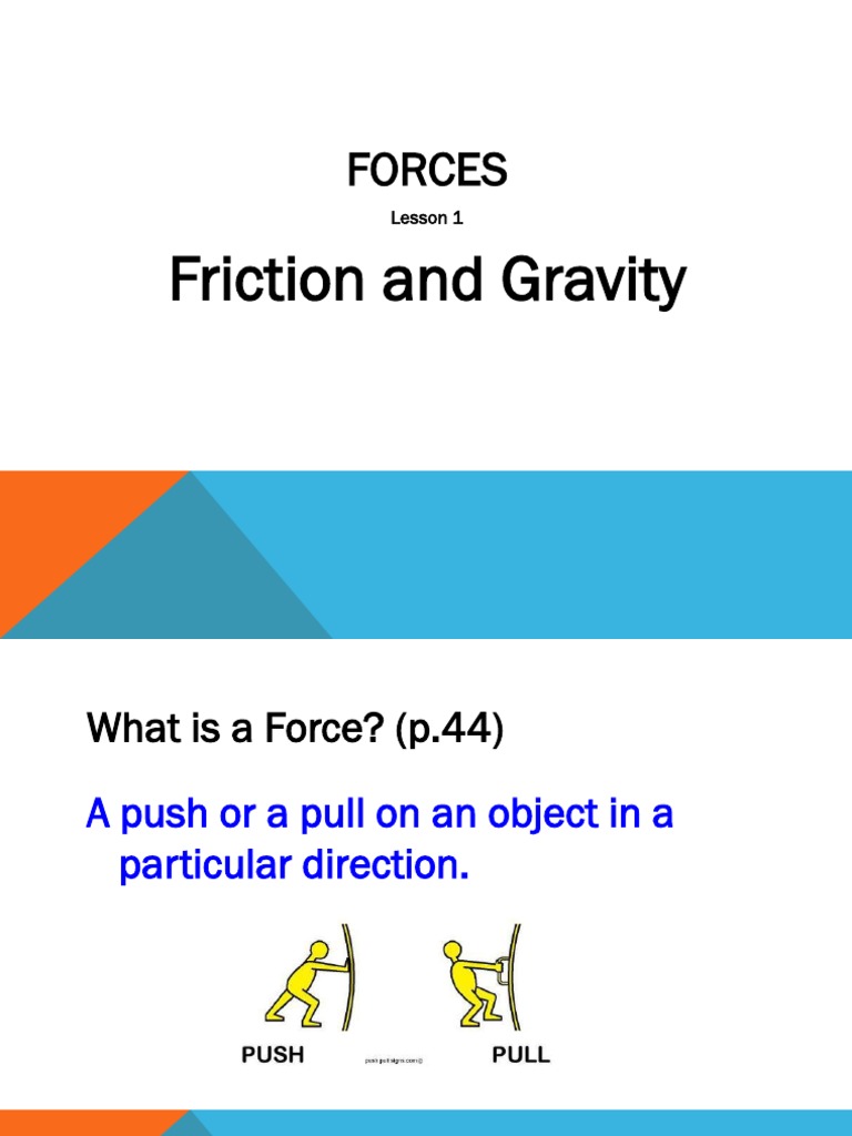 Friction and Gravity | PDF | Friction | Gravity