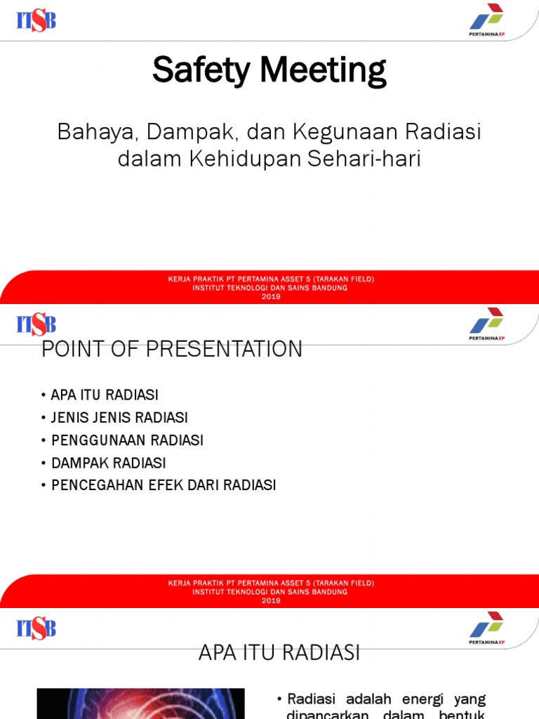 Safety Meeting | PDF