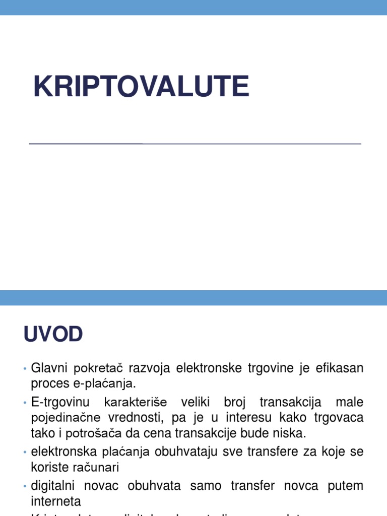Kriptovalute | PDF