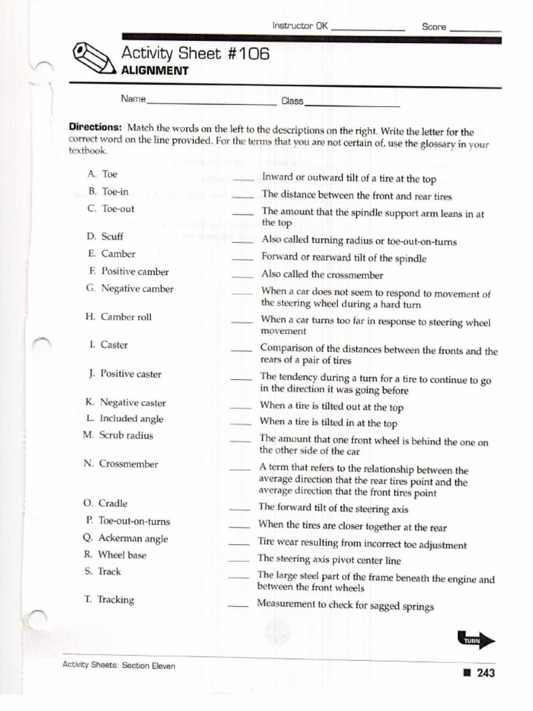 Ws 106-Alignment PDF | PDF