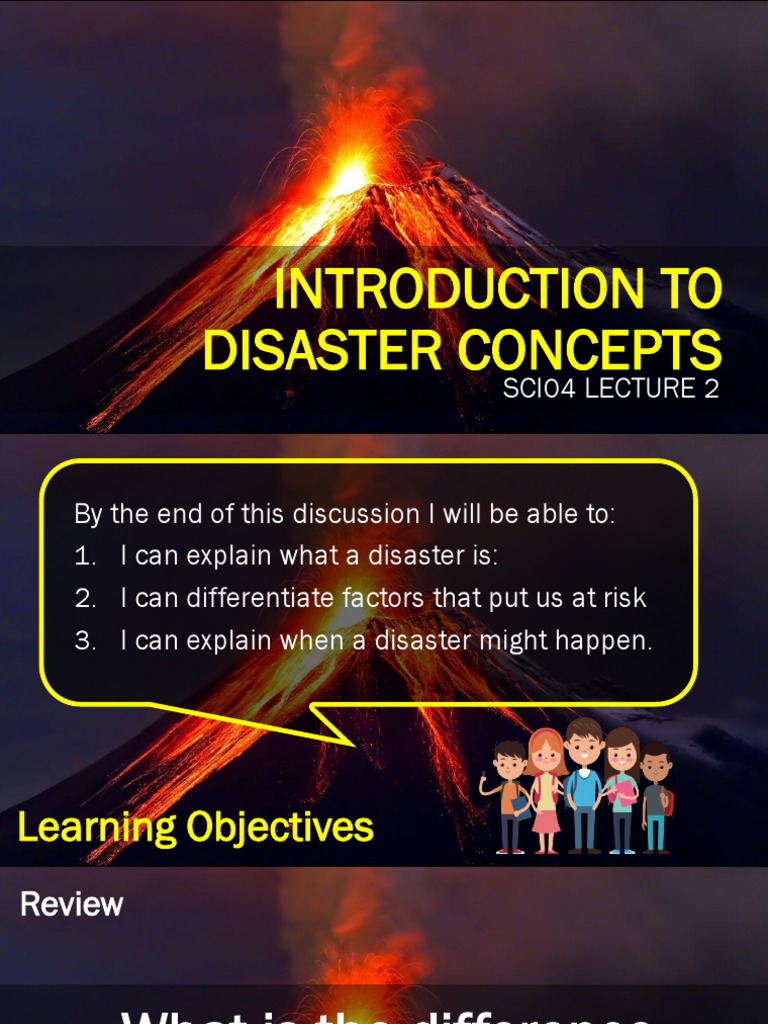 Introduction To Disaster Concepts PDF | PDF | Hazards | Natural Disasters