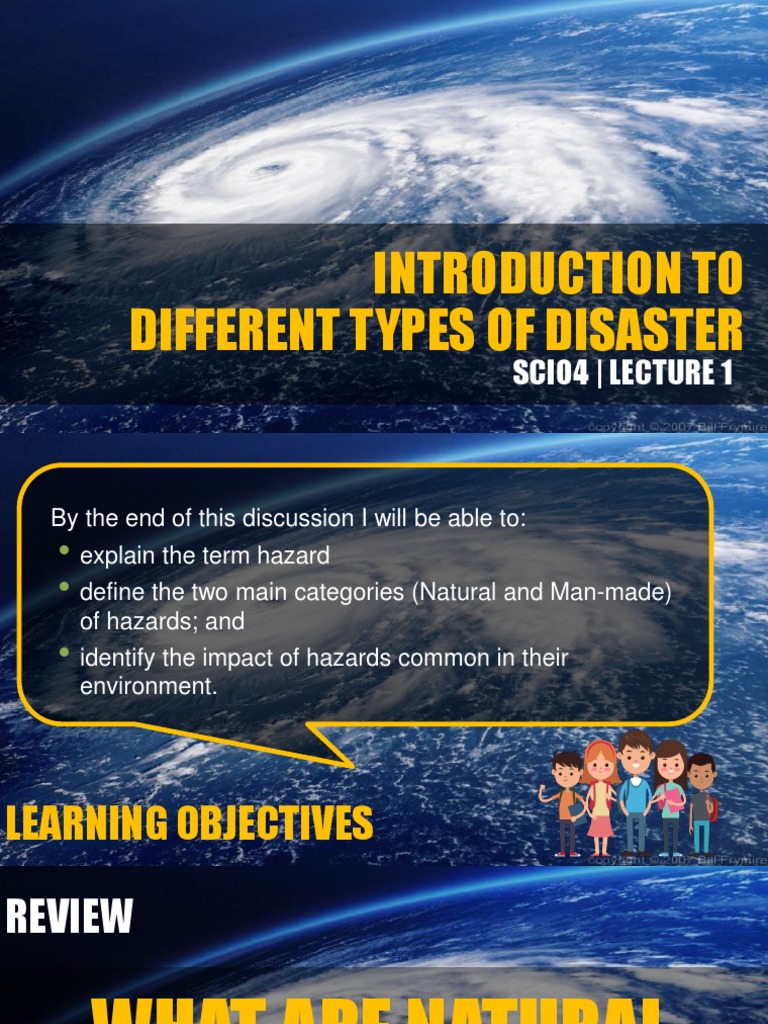 Types of Disasters and Hazards | PDF | Natural Hazards | Hazards