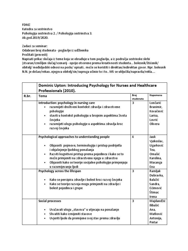 Zadaci Za Seminar - Ak - God 2019 | PDF