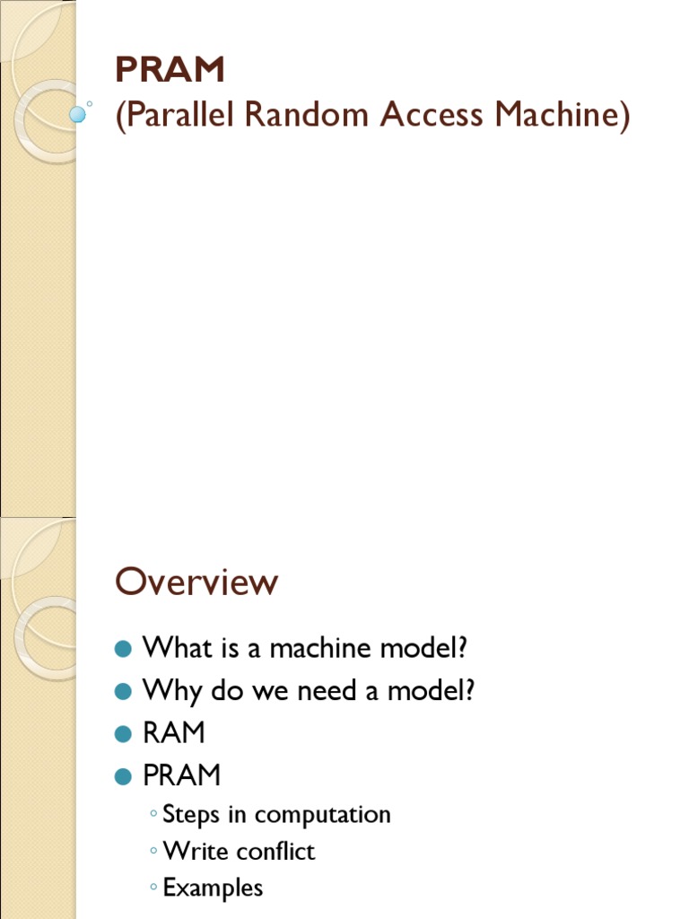 PRAM Algorithms | PDF | Computational Complexity Theory | Parallel ... PRAM Algorithms | PDF | Computational Complexity Theory | Parallel ...