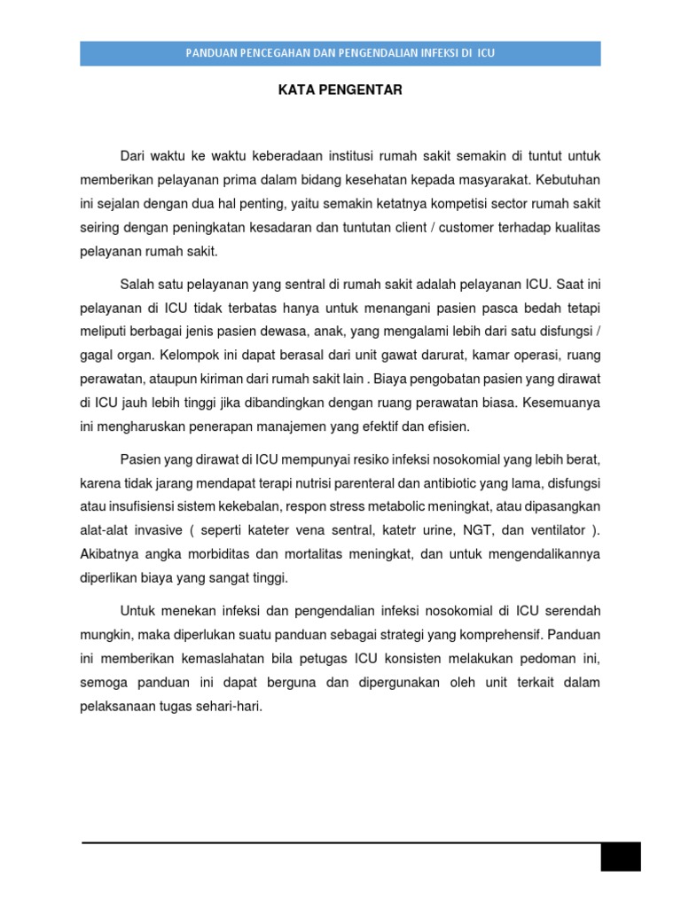 Panduan Ppi Icu | PDF
