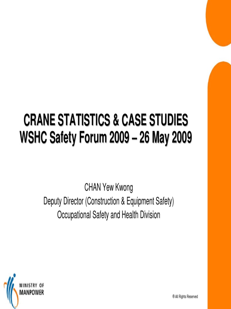 Crane Safety: Statistics and Case Studies | PDF | Crane (Machine)