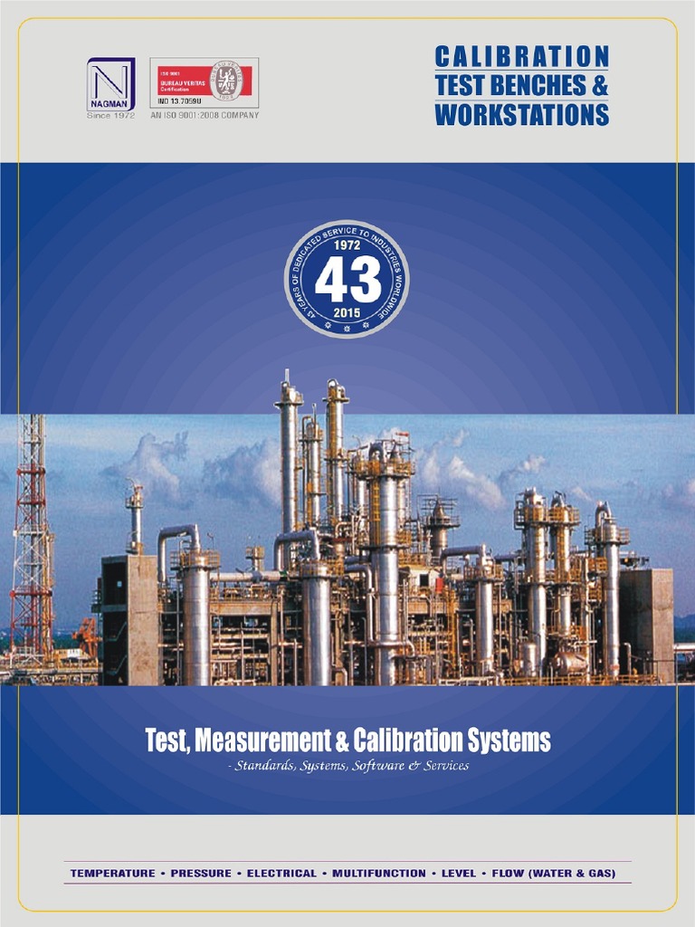 Nagman's Calibration Test Benches | PDF