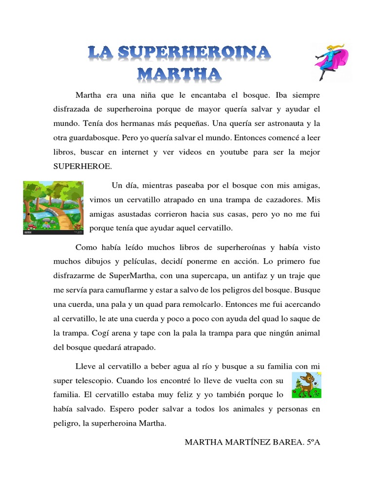 Cuento Martha | PDF