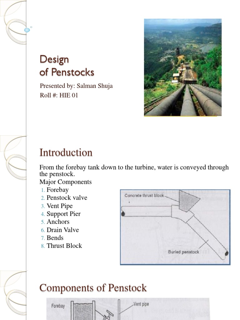 Design of Penstock | PDF | Young's Modulus | Strength Of Materials